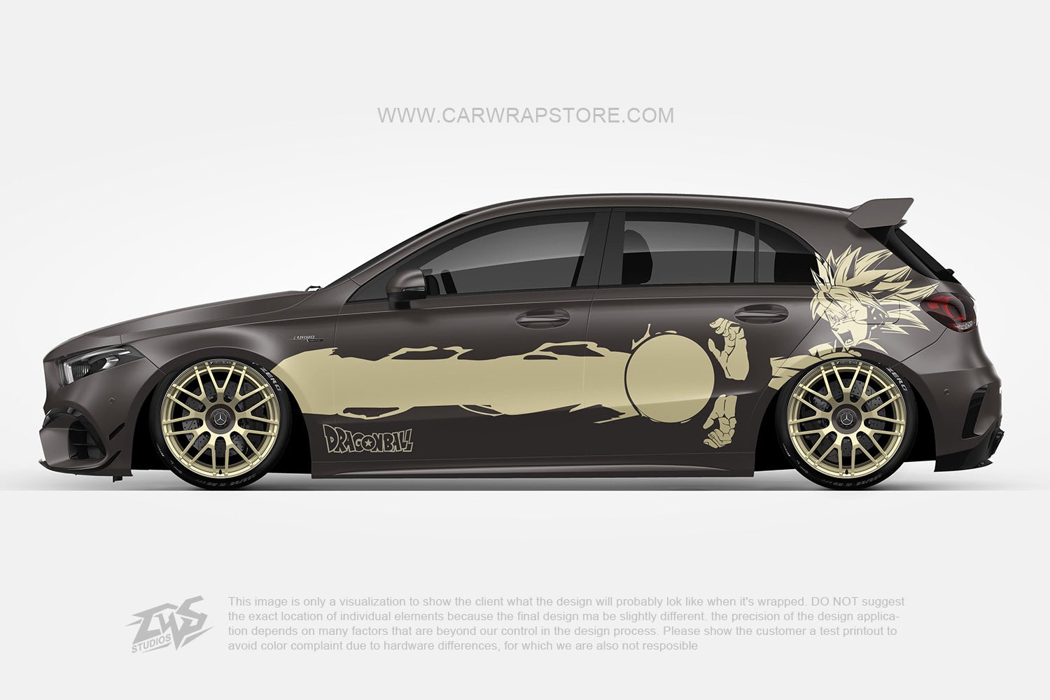 Dragon Ball Z Car Wrap I CWS Studios