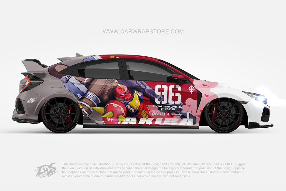 ANIME CAR WRAP I Anime Itasha Wrap I CWS Studios