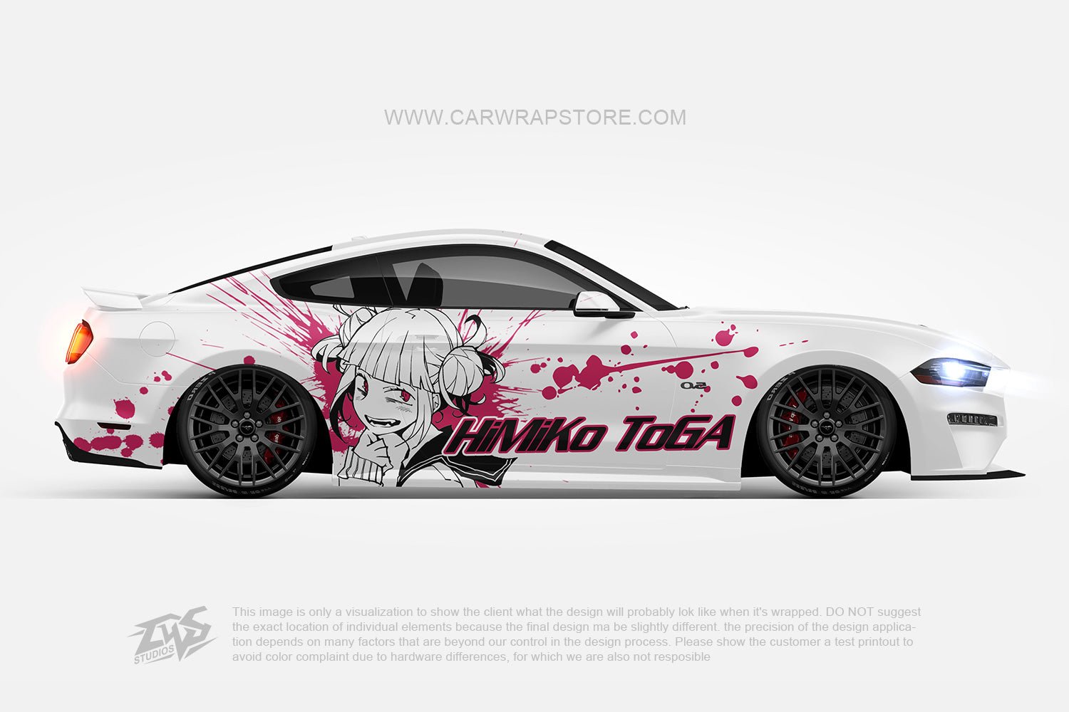 Izuku Midoriya My Hero Academia ITASHA anime car wrap vinyl stickers ...