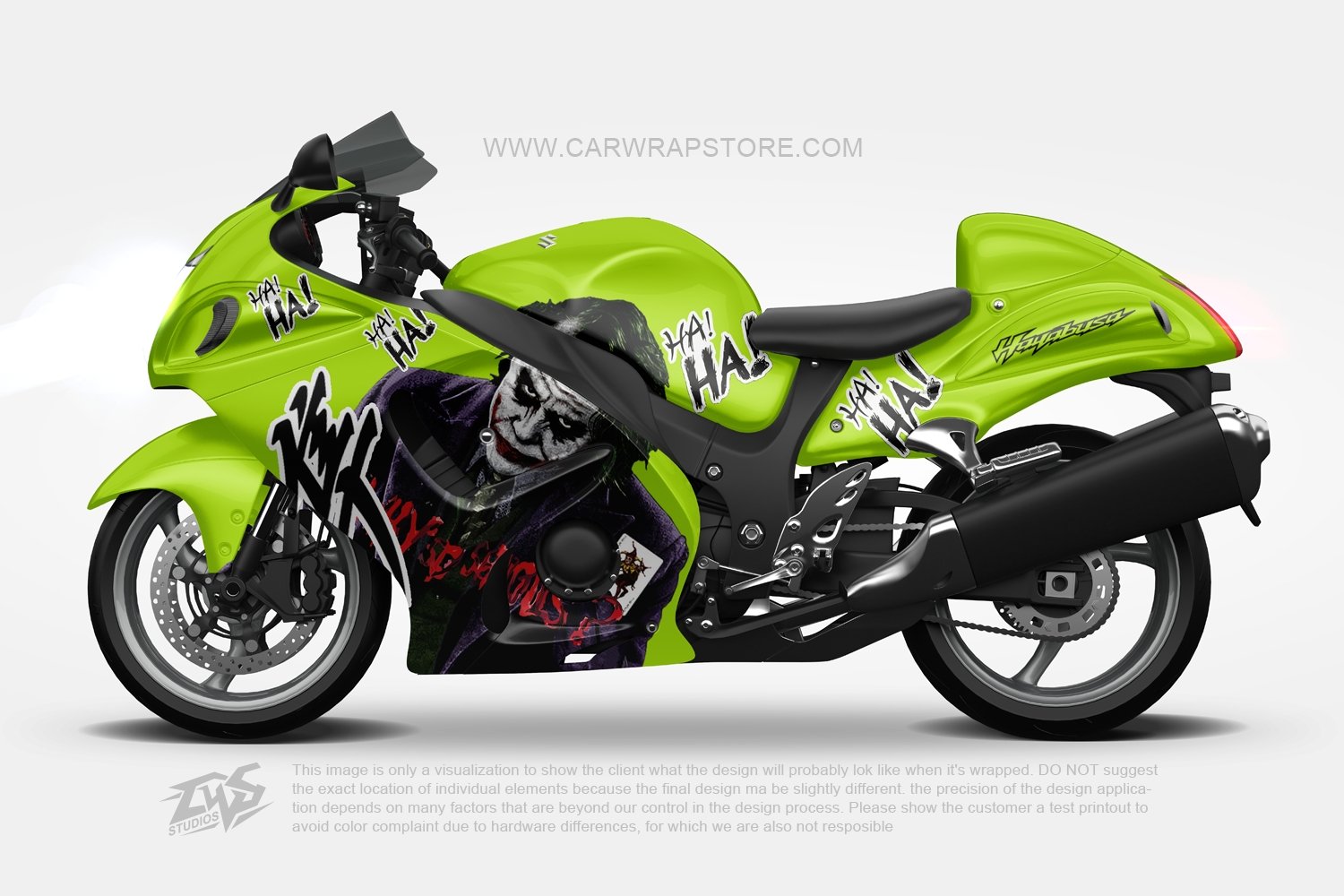 Demon Slayer anime motorcycle wrap vinyl stickers Fit With Any moto
