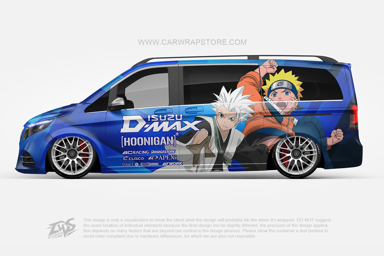 Uzumaki Naruto Bleach Naruto ITASHA anime car wrap vinyl stickers Fit ...